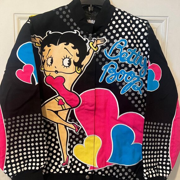 RR Design | Jackets & Coats | Betty Boop Vintage Cotton Twill Jacket By ...